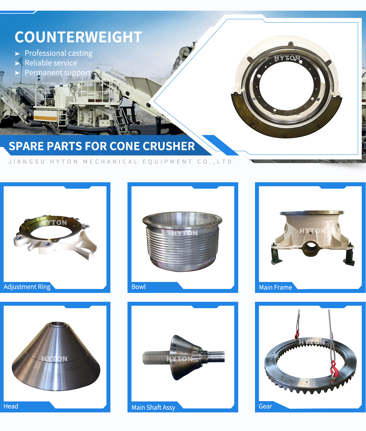 마이닝 기계 예비 부품 사료 콘 정장 Metso Nordberg Cone Crusher HP6 - Cone Crusher 부품 ...